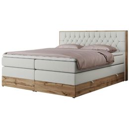 Höffner Boxspringbett mit Bettkasten Amore King weiß Maße (cm): B: 148 H: 115 » Höffner