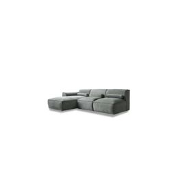Miuform Ecksofa modular Flex Felix grün Maße (cm): B: 244 H: 70 » Höffner