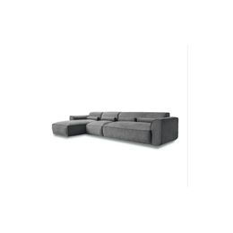Miuform Ecksofa modular Flex Felix grau Maße (cm): B: 340 H: 70 » Höffner