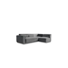 Miuform Ecksofa modular Flex Felix ¦ grau ¦ Maße (cm): B: 265 H: 70 » Höffner