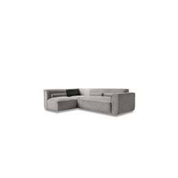 Miuform Ecksofa modular Flex Felix grau Maße (cm): B: 265 H: 70 » Höffner