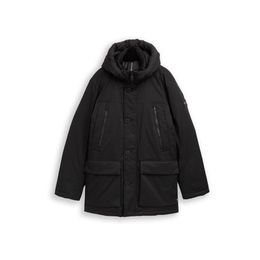 Tom Tailor Winter Parka male Black size XXL