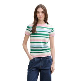 Tom Tailor Denim T-Shirt geringelt multicolor stripe L (40) L (40) T-Shirt von Tom Tailor Denim