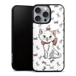 DeinDesign iPhone 16 Pro Max Handy Slim Case extra d&uuml;nn Silikon Handyh&uuml;lle schwarz H&uuml;lle Cat Aristocats Mary Disney Silikon Slim Case