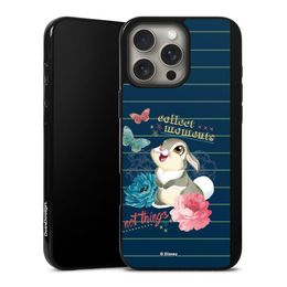 DeinDesign iPhone 16 Pro Max Handy Silikon Hülle Case schwarz Handyhülle Bambi Thumper Disney