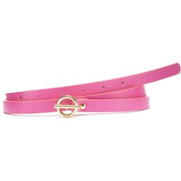 Lascana Damen H&uuml;ftg&uuml;rtel, Rosa, Gr. 85, G&uuml;rtel, Material: Leder
