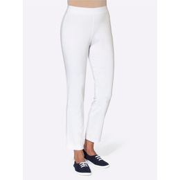 WITT Damen Bengalinhose in b&uuml;gelfreier Qualit&auml;t, wei&szlig;, Gr&ouml;&szlig;e 44
