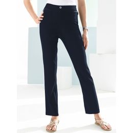 WITT Damen Bengalinhose mit Zierrei&szlig;verschl&uuml;ssen, marine, Gr&ouml;&szlig;e 20