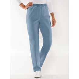 WITT Damen Schlupfjeans in Stretch-Qualit&auml;t, blue-bleached, Gr&ouml;&szlig;e 24