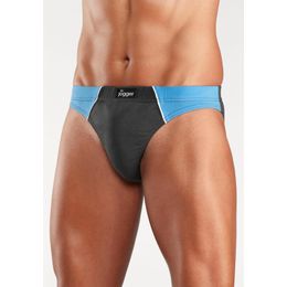 Le Jogger Herren Slip, anthrazit-blau, Größe 8