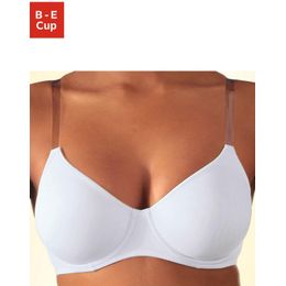Nuance by Lascana Damen T-Shirt-BH, wei&szlig;, Gr&ouml;&szlig;e 80B