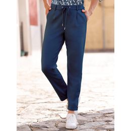 WITT Damen Jogg Pants in Interlock-Qualit&auml;t, dunkelblau, Gr&ouml;&szlig;e 40