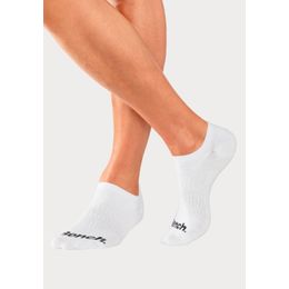 Bench. Damen Sportsocken, 2x schwarz, 2x wei&szlig;, 2x grau-meliert, Gr&ouml;&szlig;e 35/38