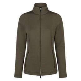 Pikeur Sports Polartec Fleecejacke deep khaki Damen 46