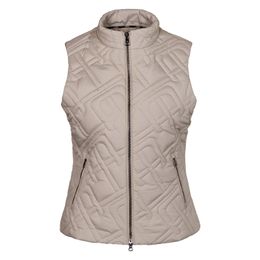 ALESSANDRO ALBANESE Monogram Steppweste Neve Damen L
