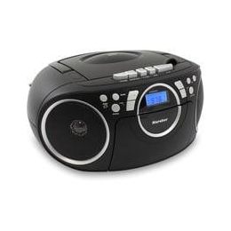 K&auml;rcher RR 5042-B, Radio schwarz, CD-Player, Kassettenplayer, UKW-Radio, AUX