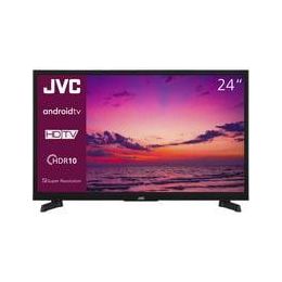 JVC LT-24VAH3455, LED-Fernseher 60 cm (24 Zoll), schwarz, WXGA, Triple Tuner, Android TV