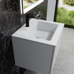 neoro n50 ultraflacher M&ouml;belwaschtisch B: 60,5 T: 51,5 cm, BN0092WM,