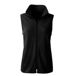 WITT Damen Fleeceweste mit Antipilling-Ausr&uuml;stung, schwarz, Gr&ouml;&szlig;e 40