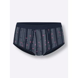 KINGsCLUB Herren Slip, marine-bedruckt, Gr&ouml;&szlig;e 5