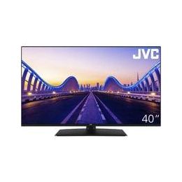 JVC LT-40VF4455, LED-Fernseher 102 cm (40 Zoll), schwarz, FullHD, Triple Tuner, Media Player