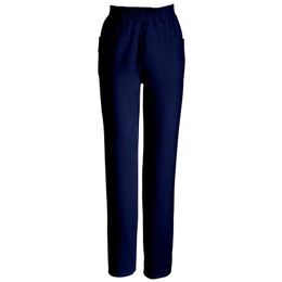 WITT Damen Schlupfhose aus Baumwolle, pflegeleicht, marine, Gr&ouml;&szlig;e 18