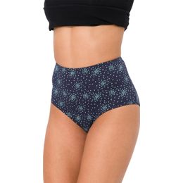 Damen Taillenslip aus Single-Jersey marine-ozean, Gr&ouml;&szlig;e 48/50