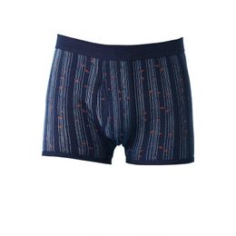 Herren Schl&uuml;pfer marine-bedruckt, Gr&ouml;&szlig;e 10