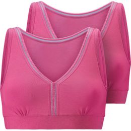 w&auml;schepur Damen Bustier mit Unterbrustband magenta, Gr&ouml;&szlig;e 50