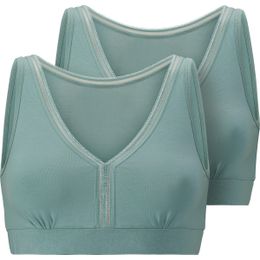 w&auml;schepur Damen Bustier mit Unterbrustband jade, Gr&ouml;&szlig;e 48