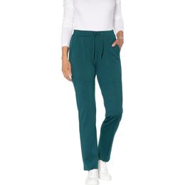 Damen Hose in Stretch-Qualit&auml;t petrol, Gr&ouml;&szlig;e 25