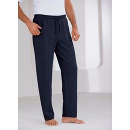 Herren Freizeithose mit M&uuml;nzt&auml;schchen marine, Gr&ouml;&szlig;e 56/58
