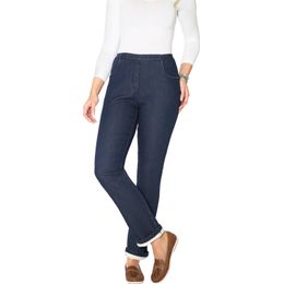 Damen Thermojeans mit Fleece-Futter dark blue, Gr&ouml;&szlig;e 48
