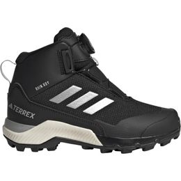 Adidas Terrex Winter Mid Boa Rain.Rdy Winterschuhe Kinder - schwarz - Gr. 36 - Synthetik
