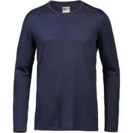 Icebreaker 200 Oasis Funktionsshirt Herren - blau - Gr. M - Merinowolle