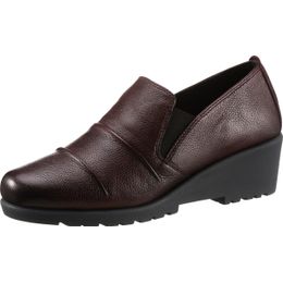 Damen Slipper bordeaux, Gr&ouml;&szlig;e 41