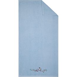 w&auml;schepur unisex Handtuch hellblau, Gr&ouml;&szlig;e 70x140 cm - Duschtuch