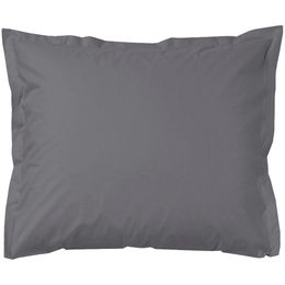 Kissenbezüge Cinderella "Sundays", grau (anthrazit), B:70cm L:60cm, Baumwolle, Baumwolle, Kissenbezüge, mit Stehsaum