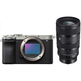 Sony Alpha ILCE-7C II silber + Sigma 28-45mm f1,8 DG DN - abzgl. 100,00€ Winter Cashback