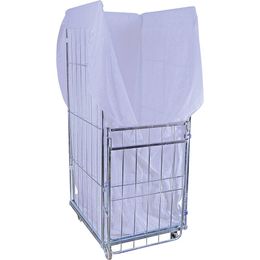 W&auml;schesack, f&uuml;r W&auml;schecontainer, HxBxT 1370 x 800 x 675 mm, blau kaiserkraft