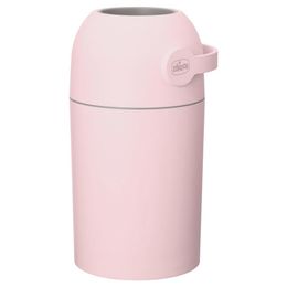 Chicco Windeleimer Odour OFF Inkl. Feuchtt&uuml;cher, Rosa, Kunststoff, 23x48x23 cm, geruchsdicht, Ein-Hand-Bedienung, Pflegen, Wickeln, Windeleimer
