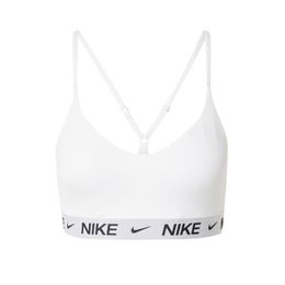 Nike Sport-BH 'Indy' Damen Größe XL navy / hellgrau / weiß