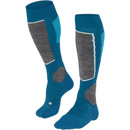 Falke sk2 Intermediate Socken Herren - blau - Gr. 44-45 - Polypropylen/Polyacryl/Wolle