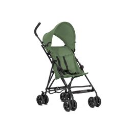 Lorelli Kinderwagen Buggy Vaya verstellbares Sonnendach, klappbar, Fu&szlig;st&uuml;tze tannengr&uuml;n
