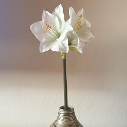 Kunstblume "Amaryllis", creme