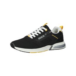 Dockers by Gerli Sneaker '50FL005' Herren Größe 41 gelb / schwarz / weiß
