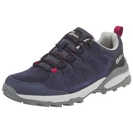 Jack Wolfskin Damen Wanderschuh "MTN GOAT LOW W", Gr. 39,5graphite, pink, Leder, Schuhe, Trekkingschuh