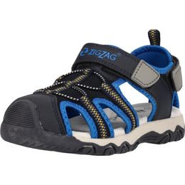 Sandale WHISTLER "Krila Kids Closed Sandal", Gr. 24, blau, Synthetik, Textil, Sportlich, Schuhe