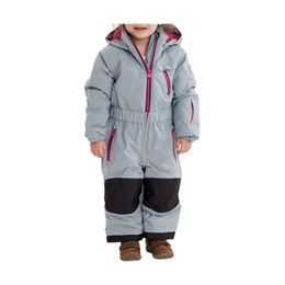 Skianzug Killtec "KW 102 MNS ONPC", Kinder, Gr. 110/116, blau (stahlblau), Oberstoff: 100% Polyester, Futter: 100% Polyester, Füllung: 100% Polyester, Sportlich, Sportanzüge, Skioverall: wind-u wasserdicht, Fleecefutter, verlängerbar
