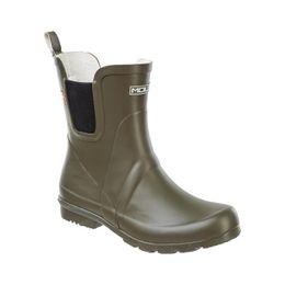 Gummistiefel MOLS "SUBURBS W RUBBER BOOT", Damen, Gr. 38, gr&uuml;n (olive night), Gummi, Schuhe Gummistiefel, wasserdicht